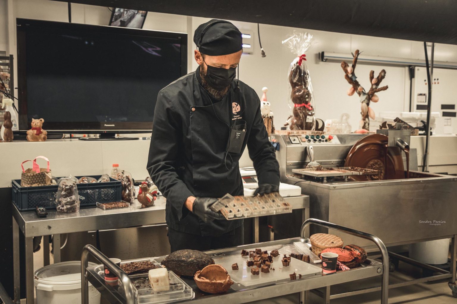 La Chocolaterie De Beussent,visite De L'atelier En Famille